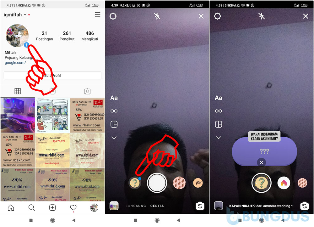 Cara Mendapatkan Filter IG Kapan Nikah di Instagram