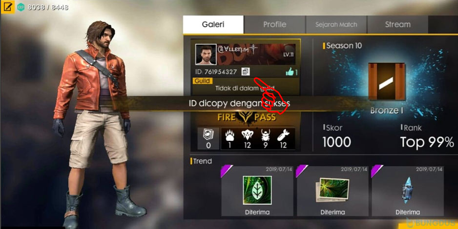 Cara Salin ID Free Fire dengan 3 Langkah Mudah