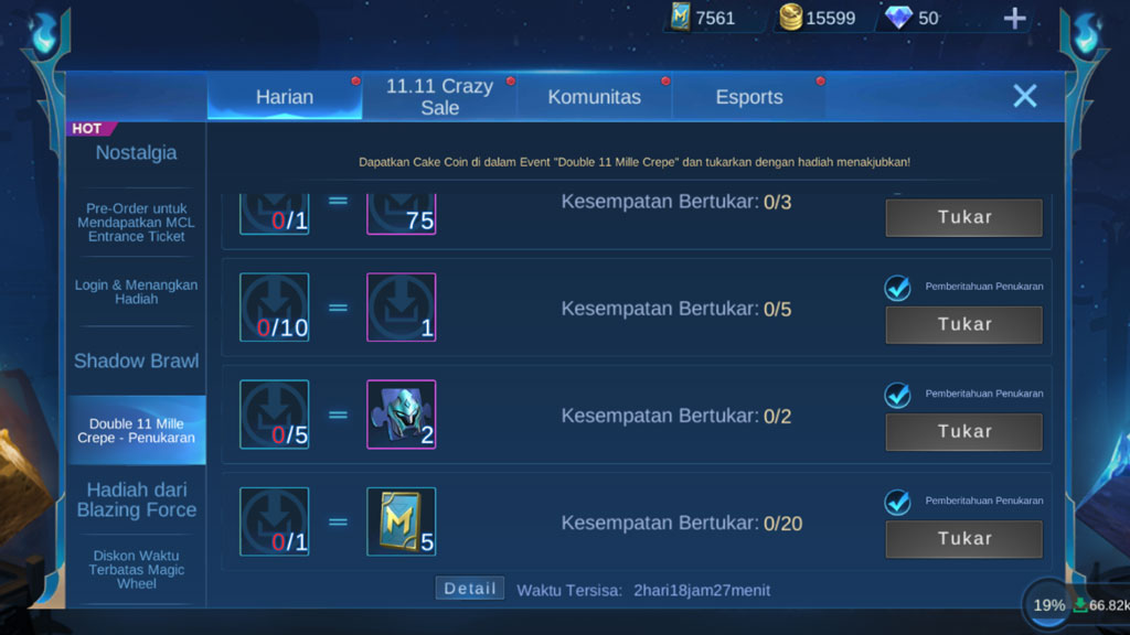 Cara Mendapatkan Cake Coin Gold Mobile Legends Terbaru